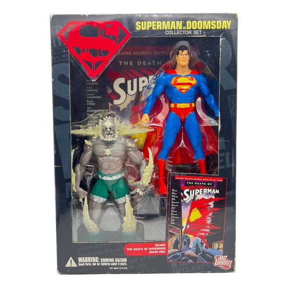 DC Comics | Toys | Dc Direct Superman Vs Doomsday Collector Set 65 ...